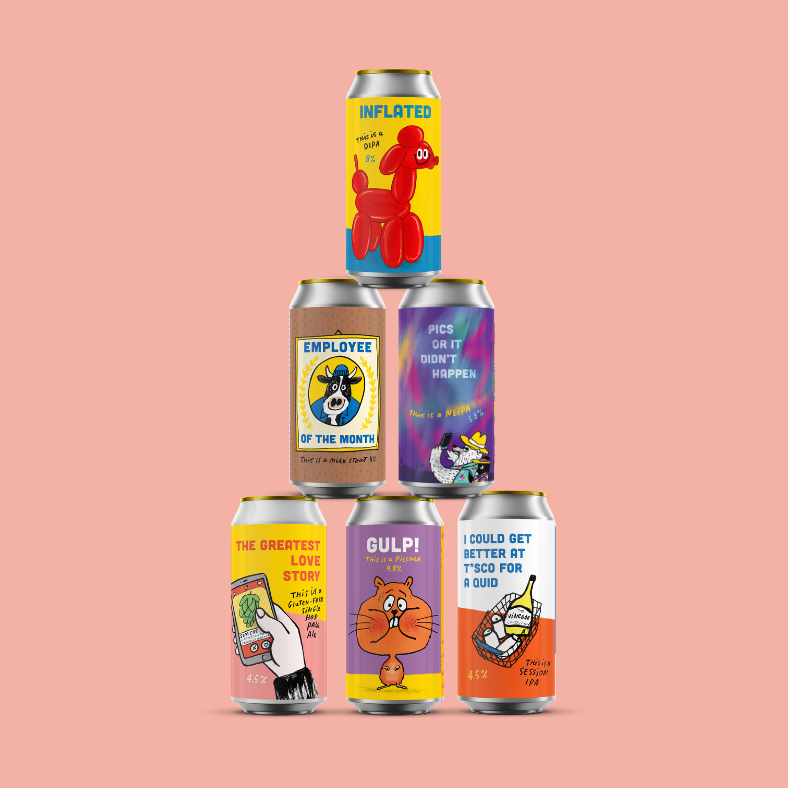 Lucky Dip 6-Pack – Pretty Decent Beer Co